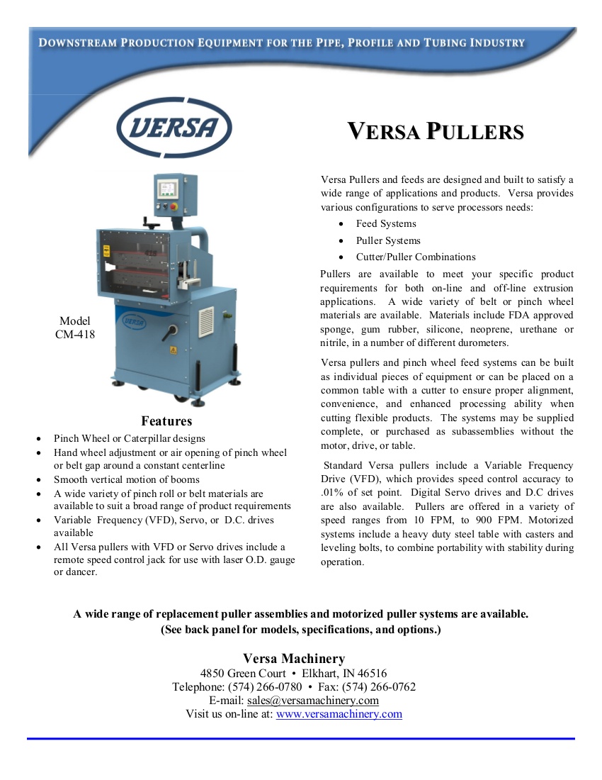 Caterpillar Pullers | Versa Machinery